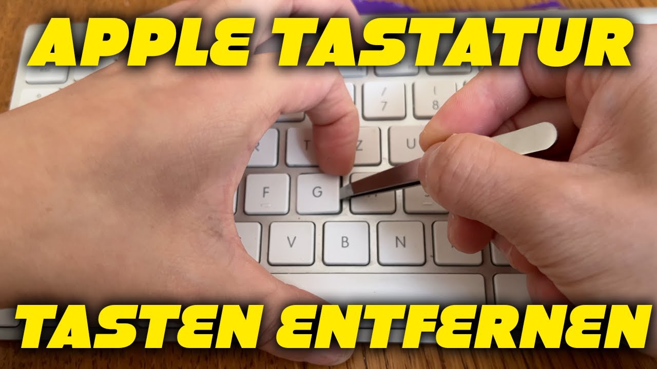 Apple Wireless Keyboard - Tasten Entfernen (NEU)
