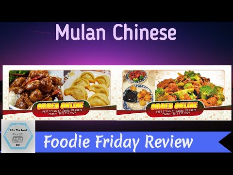 Mulan Chinese/Foodie Friday Review/RV Cooking/Full Time RV Family