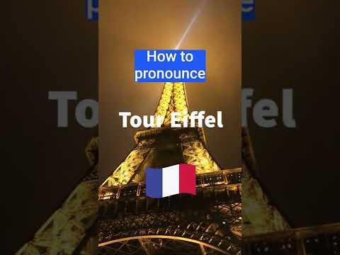 How to Pronounce Tour Eiffel In French correctly | French Pronunciation