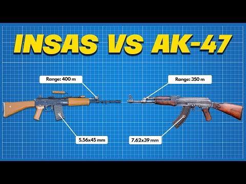 Is INSAS rifle the worst rifle? AK 47 or INSAS which is better?