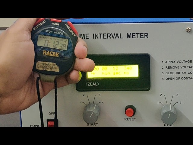 Measuring Instruments - Time Interval Meter (mS) Manufacturer from Pune