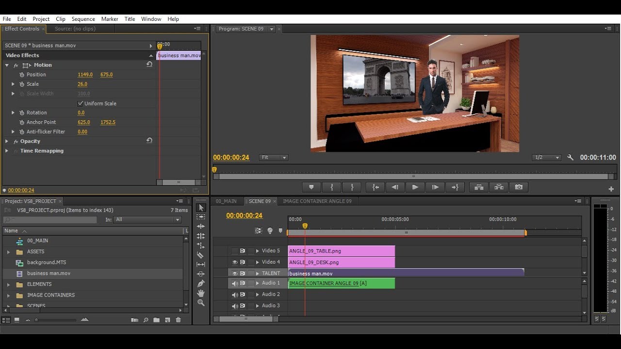 Premiere Pro Template Virtual Studio 8 Tutorial | Bluefx