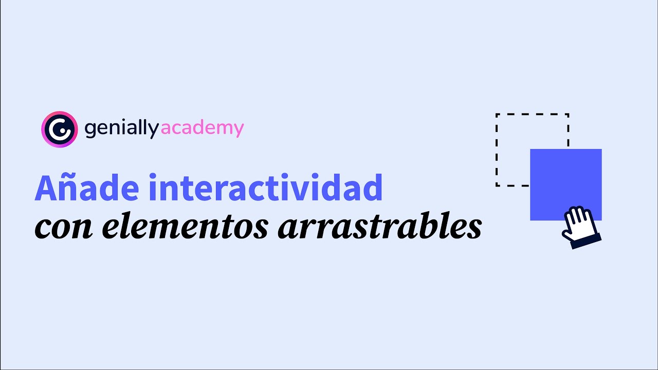 Añade interactividad con elementos arrastrables
