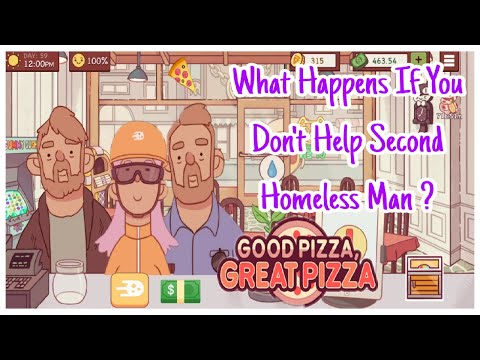 What Happens If You Don't Help Second Homeless Man - Good Pizza Great Pizza