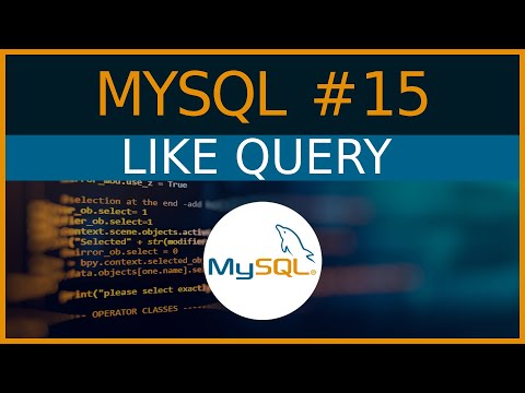 LIKE query for Search - #15 MySQL tutorial for Beginners