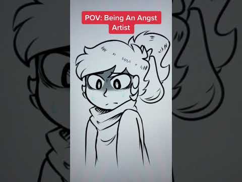 Being An Angst Artist #shorts