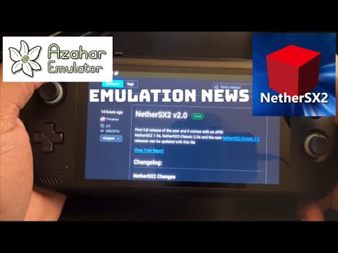 Emulation News: New Turnip Driver, NetherSX2 Update & Azahar Update