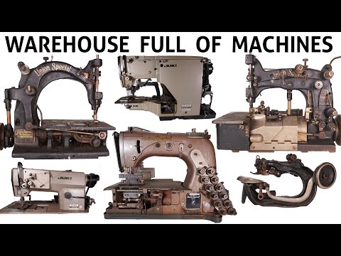 Let's Go! Industrial Sewing Machine Warehouse Liquidation Sale - 100's of Machines! CH Holderby