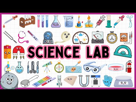 56 Science Laboratory Equipment Names for Kids - Learn Lab Equipment for Children