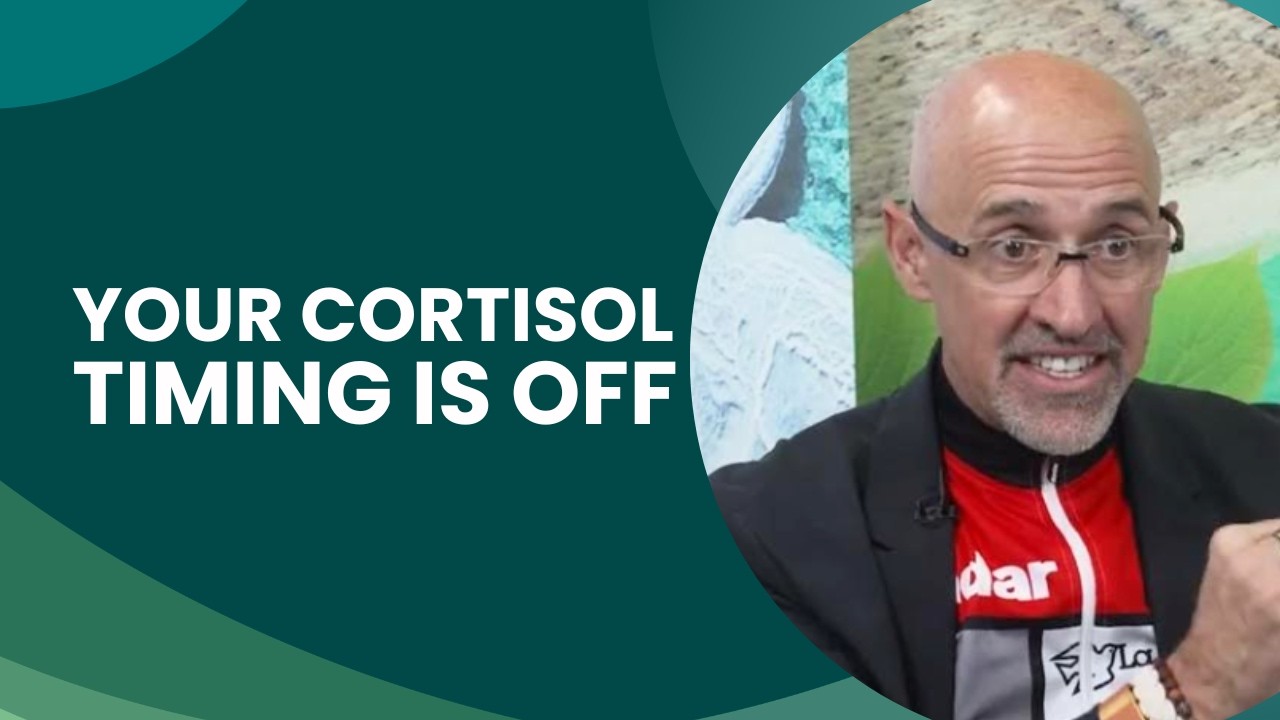Shawn Talbott Explains Flat Cortisol Rhythm and the “Tired but Wired” Stress Pattern  | ThymoQuin