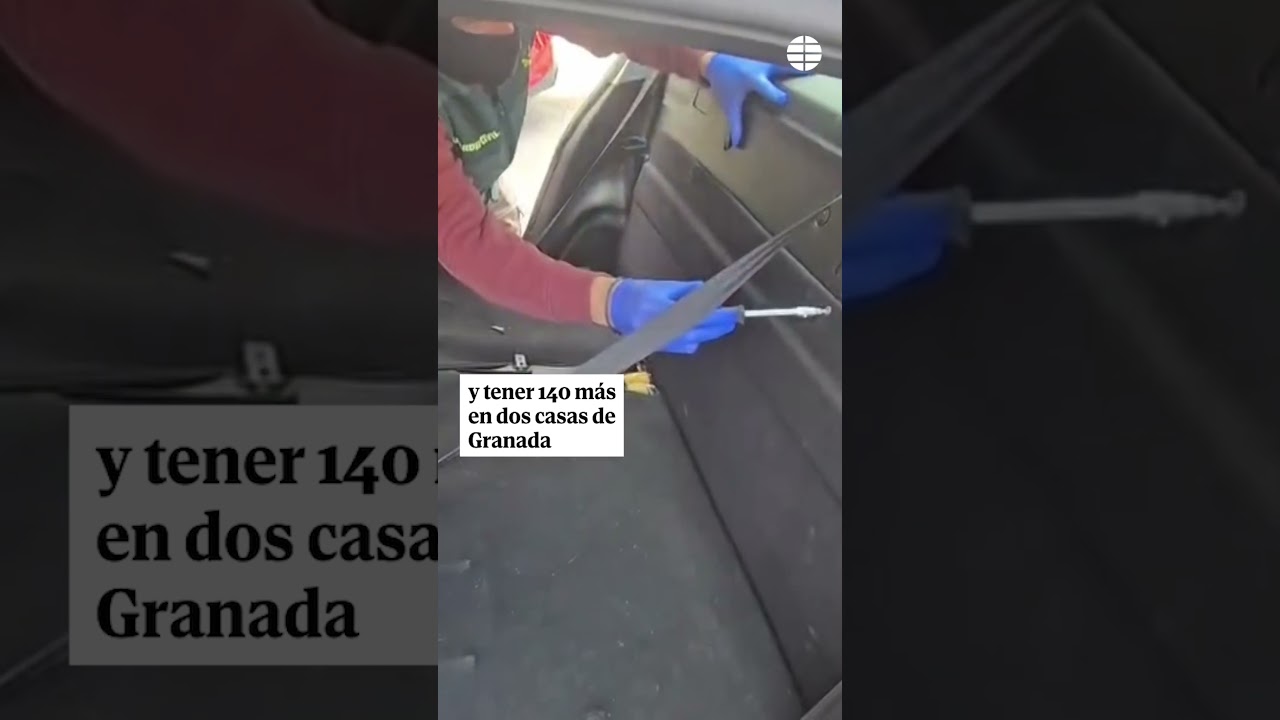 Detenido por llevar 20 kilos de droga en un falso fondo de su coche y tener 140 más en dos casas