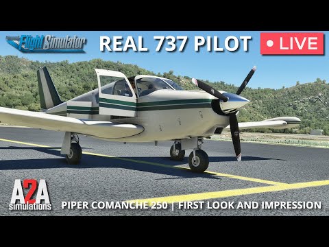 A2A Simulations Piper Comanche 250 | The Ultimate GA Experience | First Flight and Preview