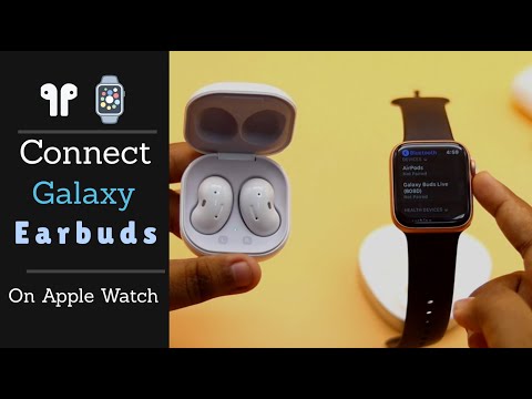 Connect Bluetooth Headset with Apple Watch | Use Samsung Galaxy Buds With Apple Watch
