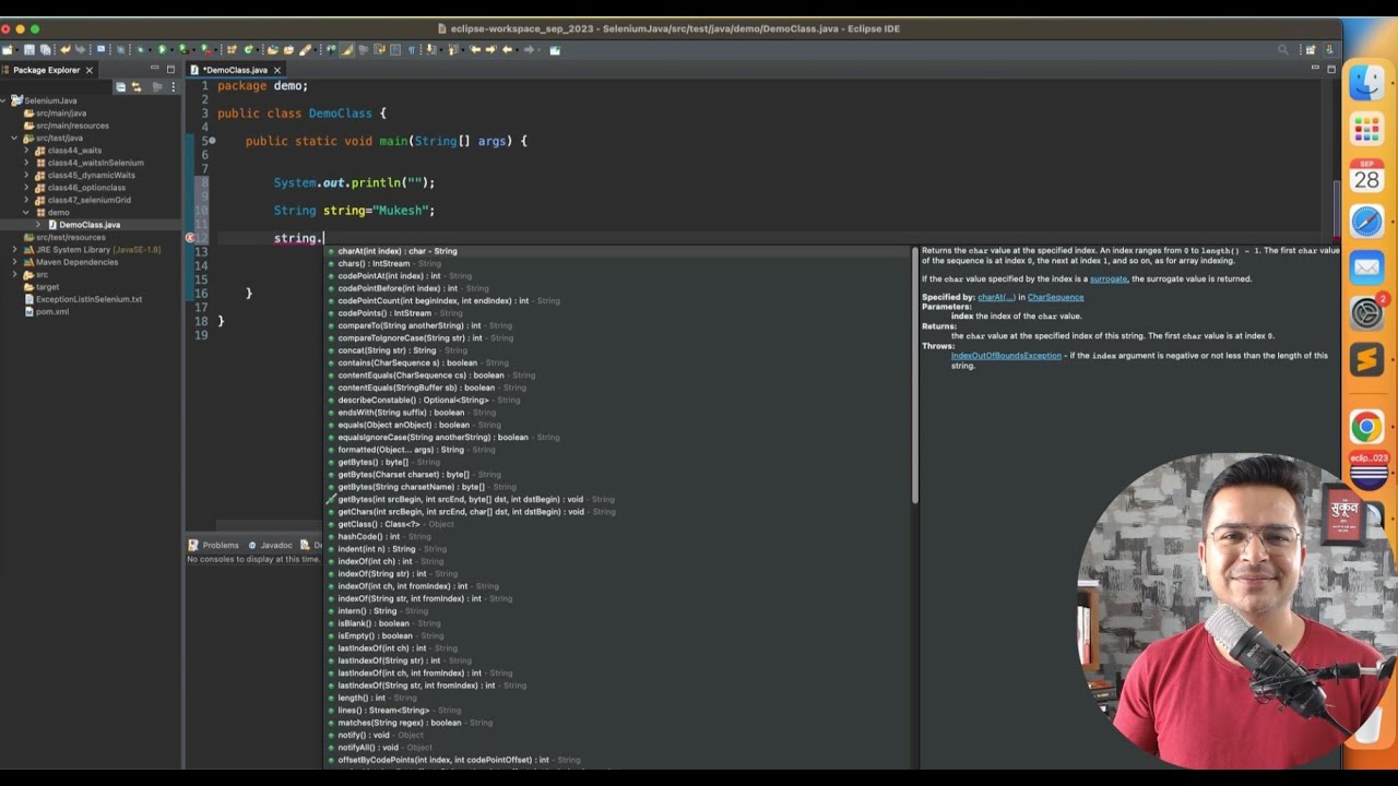 Eclipse IDE Autocomplete Code | Code Suggestion in Eclipse Java