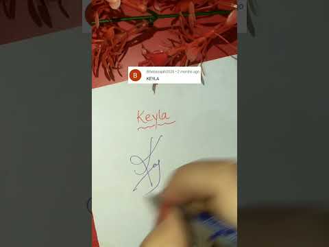 Keyla name Signature ππ #youtubeshorts #youtube #ytshorts