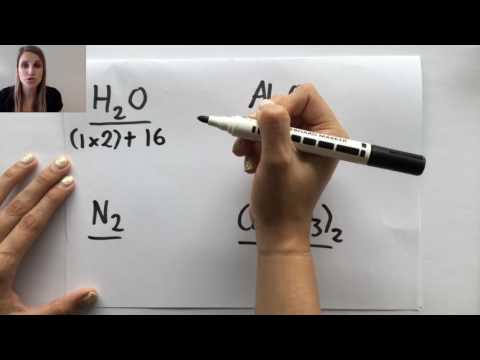 Calculate relative molecular mass GCSE Chemistry