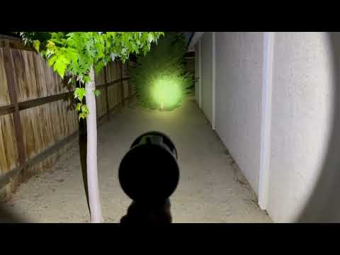 MIXILIN Rechargeable Spotlight, 200000 Lumens Handheld Hunting Flashlight Led Spot Light Review