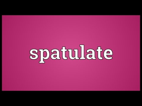 Spatulate Meaning