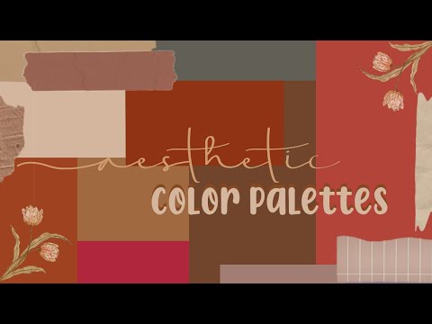 30 AESTHETIC COLOR PALETTES WITH HEX COLOR CODE | 2020
