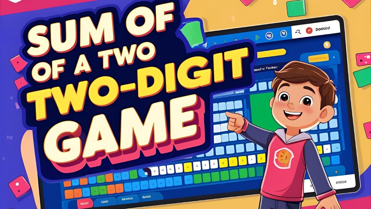 EduBlocks Game: Sum of Two Digits | Fun Python Coding for Kids! | STEM with Jane