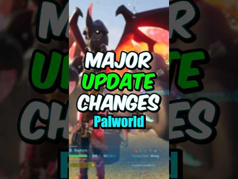 This UPDATE Changes EVERYTHING in Palworld 🤯👀