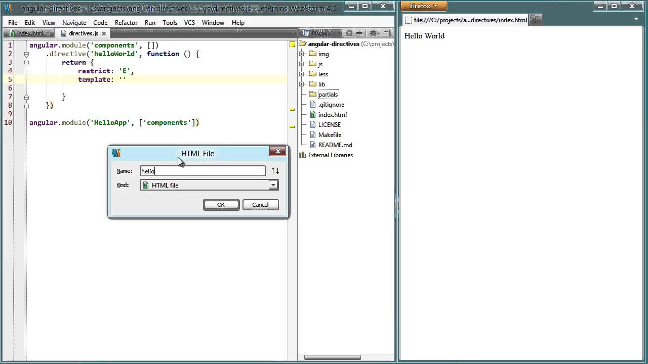 AngularJS - Directive Tutorial