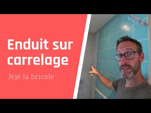 Rénovation Salle de Bain : Recouvrir le Carrelage avec un Enduit Béton Facile
