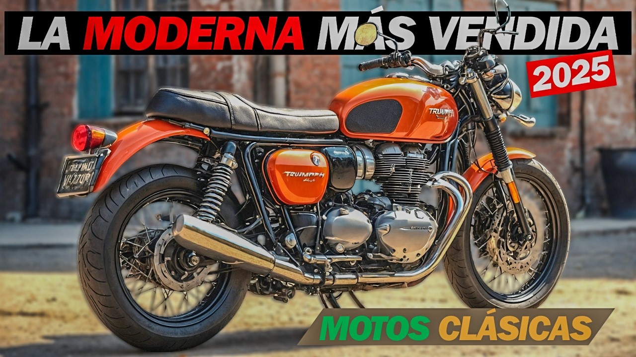 Las 7 motocicletas clásicas modernas más vendidas