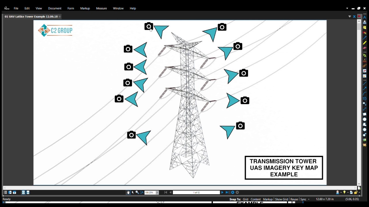 Automated PDF for UAS Data Capture