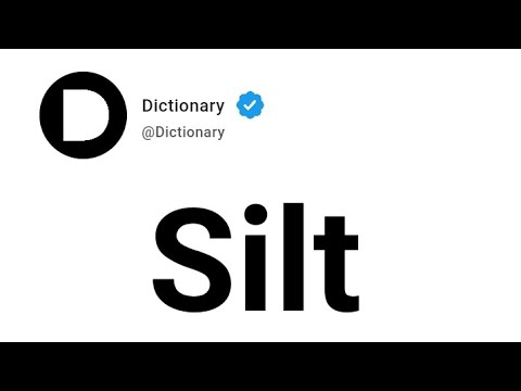 Silt Meaning In English