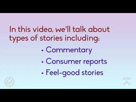 Types of Stories for Broadcast Journalism