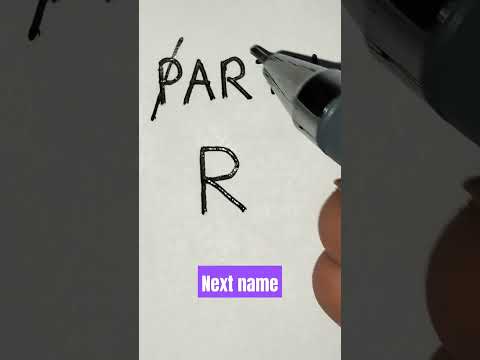 # PARTH name logo # Design # Next name #shorts # By Rajbir