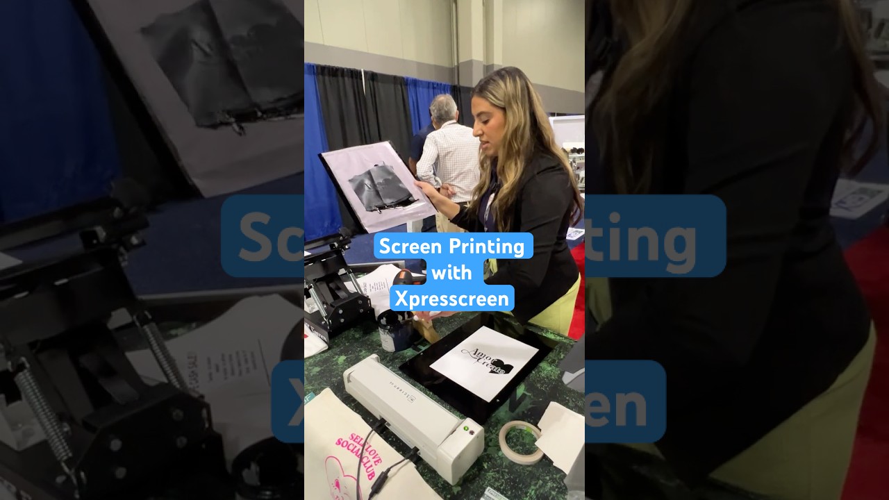 Revolutionizing Screen Printing! 🎨🔥 Xpresscreen Digital Screen Maker Demo