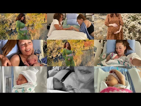 Unmedicated Natural Labor and Delivery Birth Vlog of a Single Mom Surrounded by Family