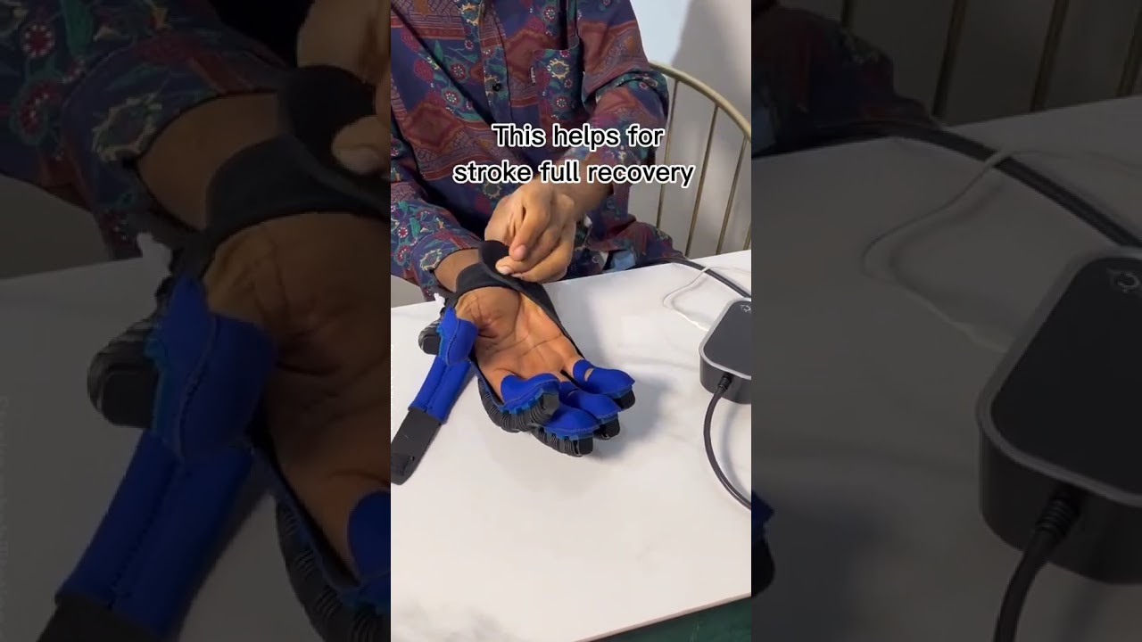 The GrippLyfe Stroke Rehabilitation Glove  #strokerecovery #stroke #handrehabilitation