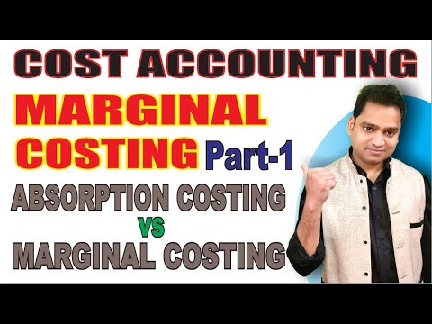 Absorption Costing Vs Marginal Costing Format Theory Part 1 in Hindi | EduTrix | Ashok Kumar |
