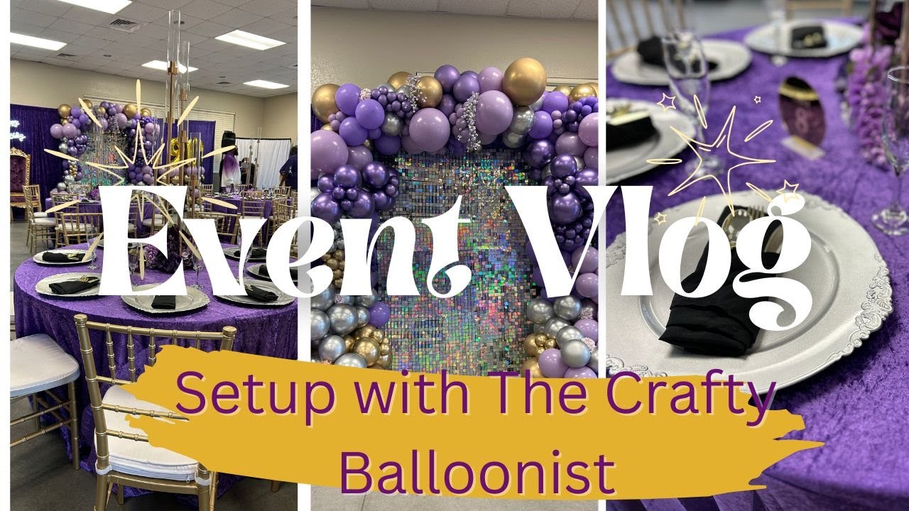 90th Birthday Party Setup: Event Vlog