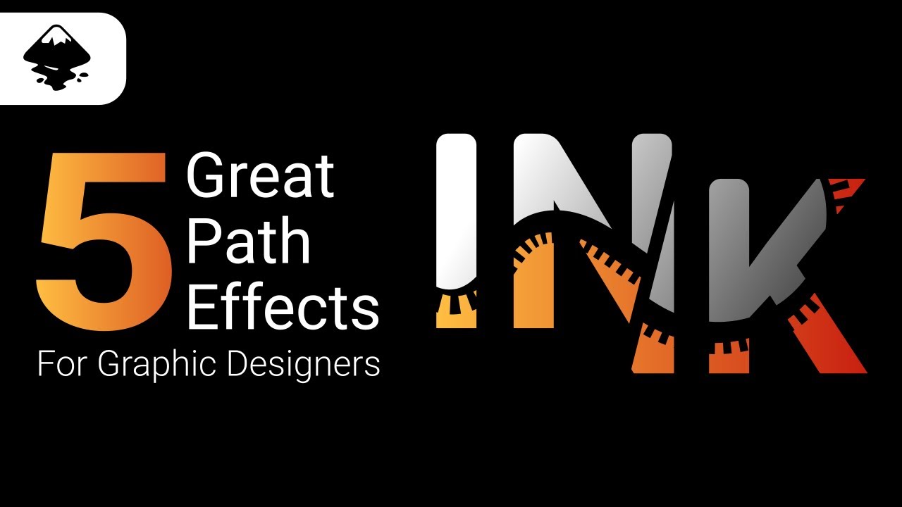 5 AWESOME Path Effects You Should Be Using in Inkscape