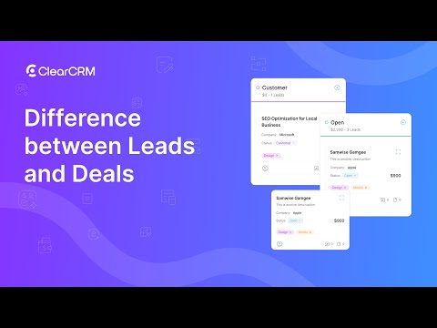 Understanding the Difference Between Leads and Deals