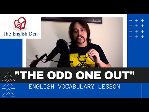 ENGLISH IDIOMS: "THE ODD ONE OUT" ⎢ENGLISH VOCABULARY LESSON ⎢Word of the Day #15