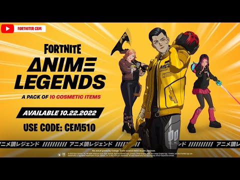 Fortnite Anime Legends Pack Trailer