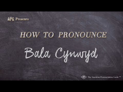 How to Pronounce Bala Cynwyd (Real Life Examples!)