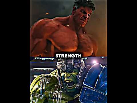 Red Hulk (MCU) vs Hulk (MCU)