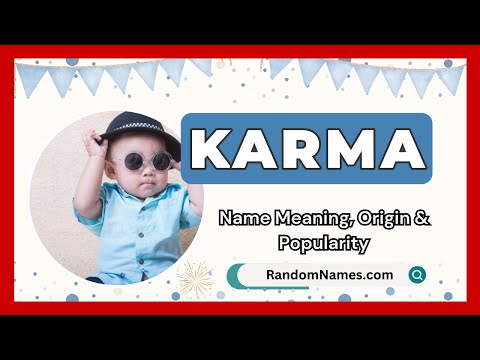 Karma - Baby Boy Name Meaning, Origin & Popularity - RandomNames.com