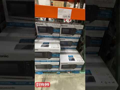 $119.99 PANASONIC MICROWAVE OVEN 1.3 CU. FT. At Costco August 2023