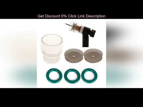Top 6Pcs 21*14.7mm #12 Fupa Glass Pyrex Cup TIG Welding Tool Kit For WP-9 WP-17 18 26 Gas Lens Fit
