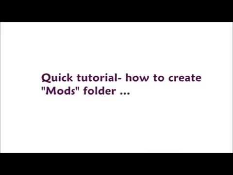 The Sims 3 - Quick tutorial - How to create Mods folder