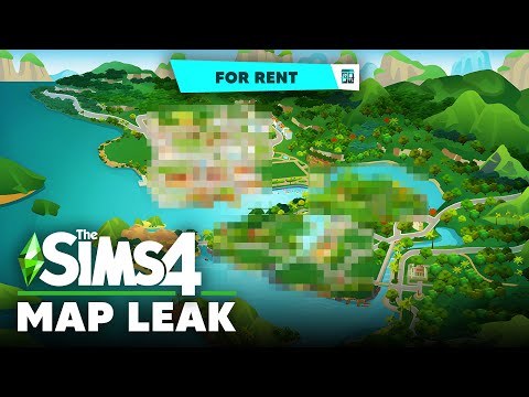 NEW WORLD MAP SCREEN LEAKED!! 😱 (The Sims 4: For Rent)