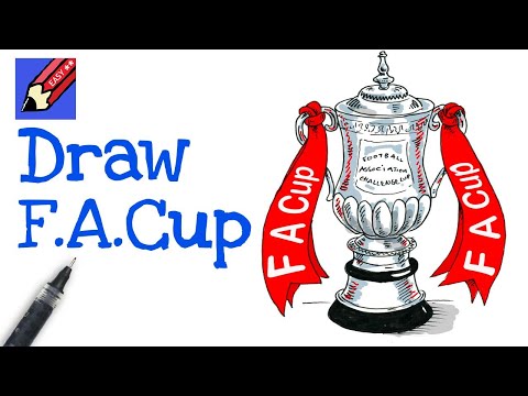 How to draw the FA cup real easy – Shoo Rayner