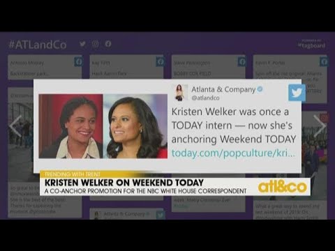 Congrats to NBC's Kristen Welker!